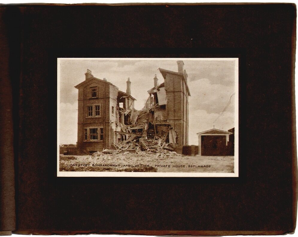 Bombardment of Lowestoft by the Germans, April 25th, 1916